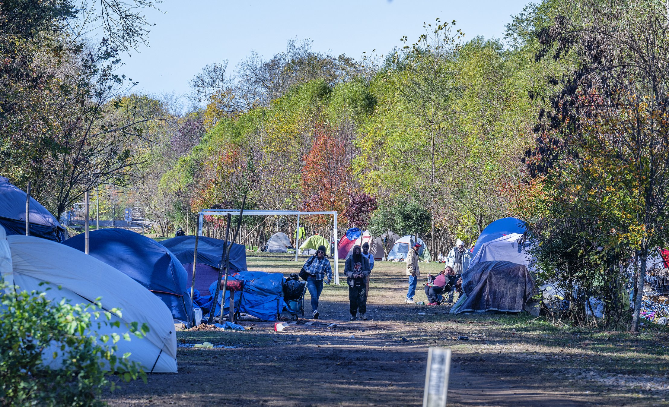 Tents as far as the eye can see: Massive Gainesville homeless camp ...