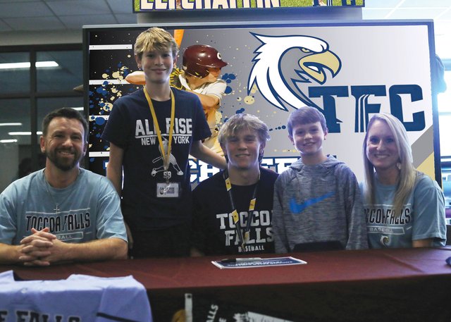 High school baseball: Chestatee's Eli Chaffin signs to play with Toccoa ...