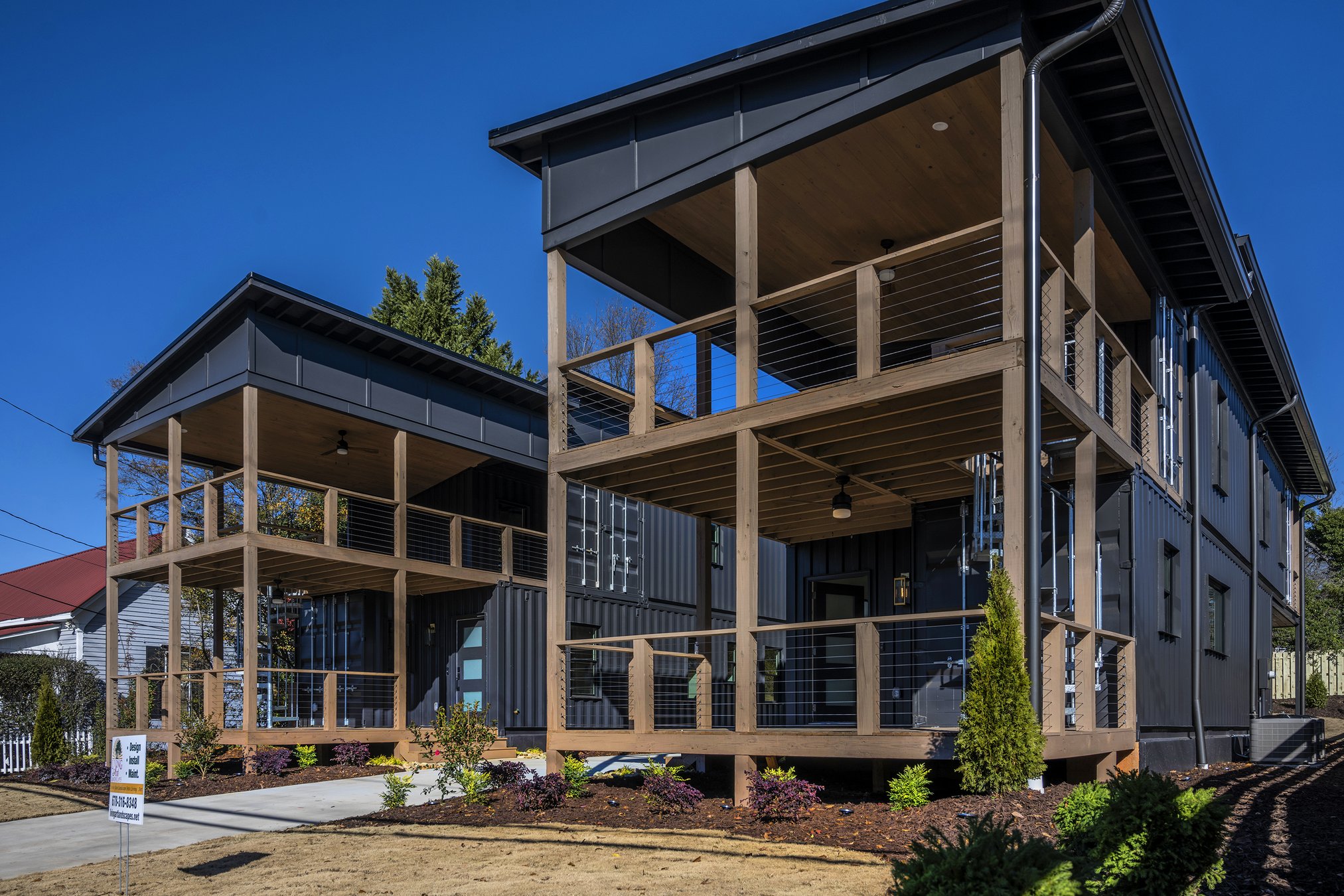 Take a look inside Gainesville’s first container homes - Gainesville Times