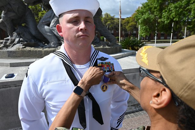 Gainesville native wounded in Afghanistan 15 years ago receives Purple ...