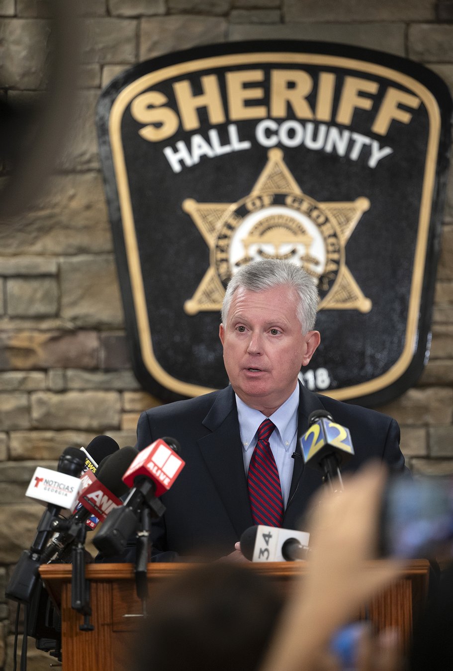 Hall County Sheriff Gerald Couch has stepped away due to undisclosed ...