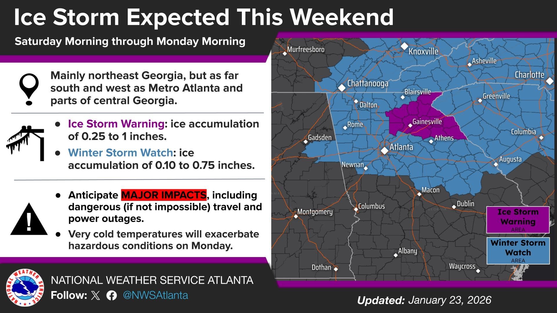 What to expect in coming days from ice storm, according to National ...