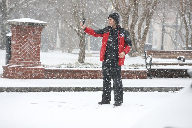 PHOTOS: Winter Storm Gianna brings snow to Hall County - Gainesville Times
