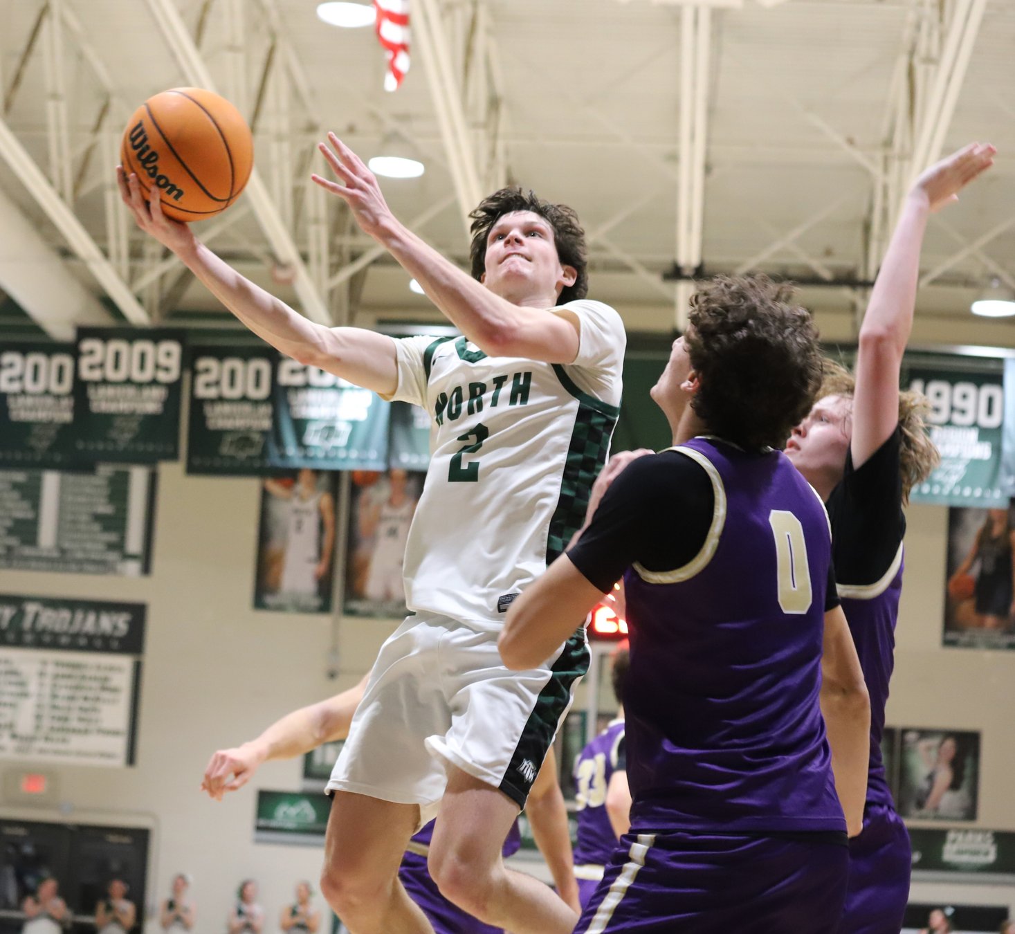 Basketball scoreboard: North Hall's Gunner Spain tops 50 in win against ...
